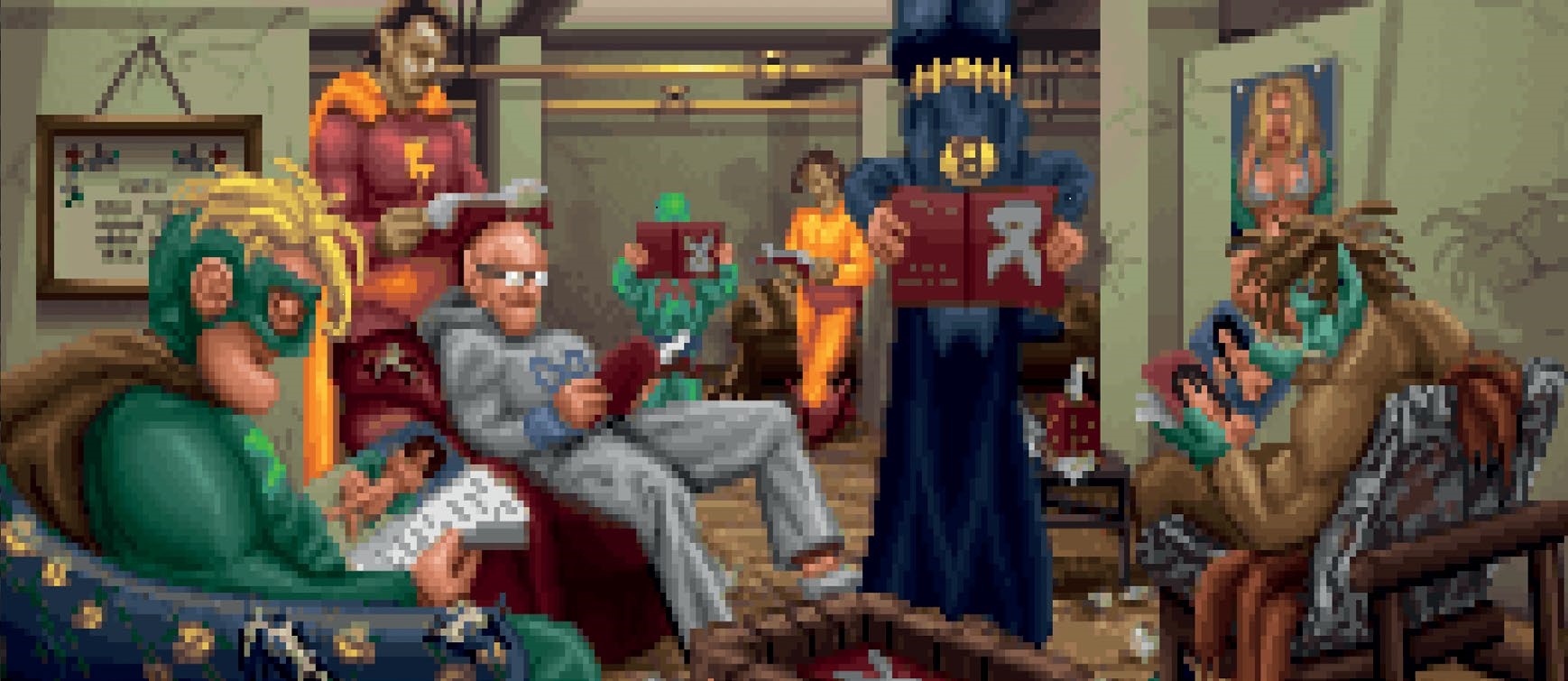 121. 《霍博肯超级英雄联盟》（Superhero League of Hoboken） | The CRPG Book 中文版 | CRPG 通鉴